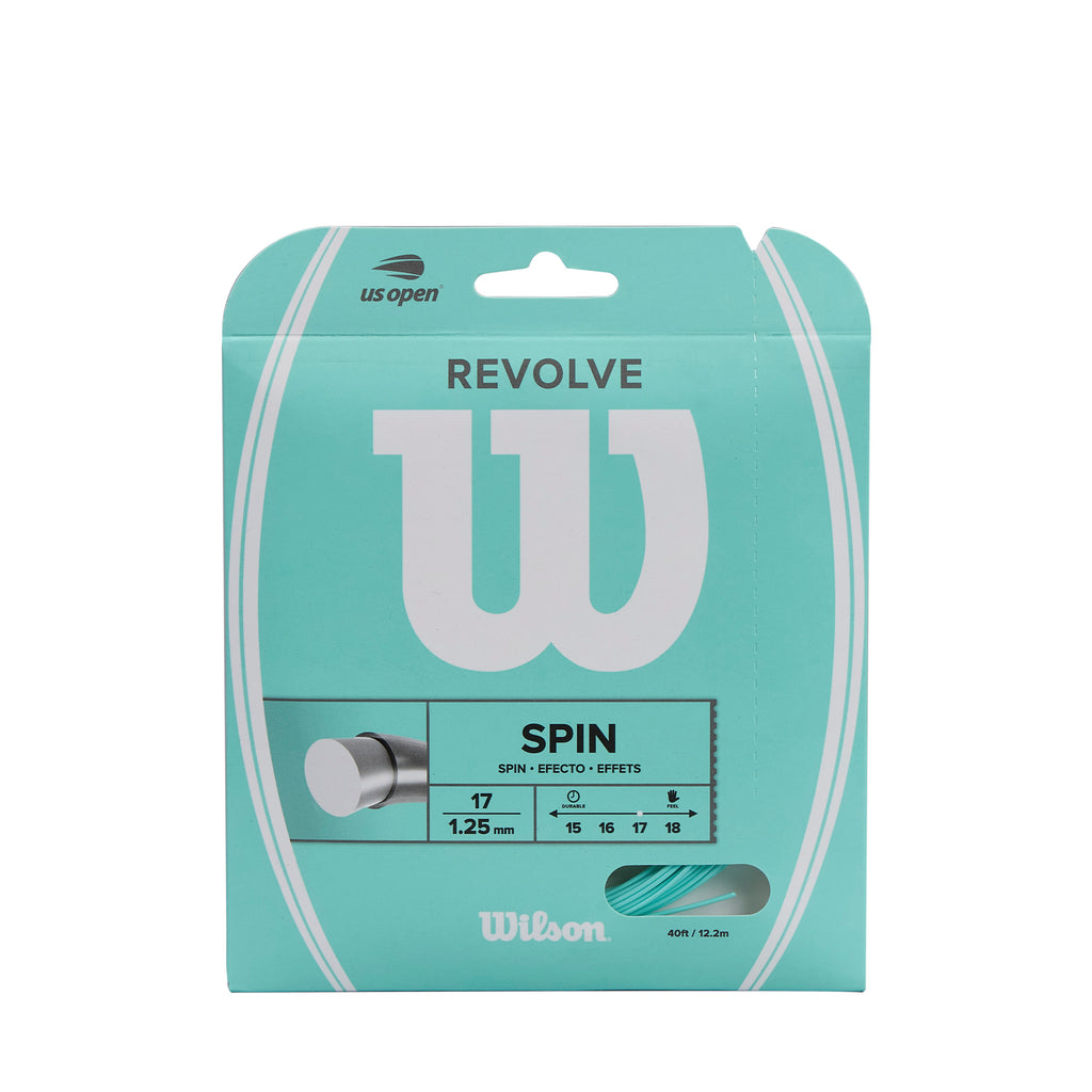 Buy Revolve 17 Mint Aqua Tennis String - Set online - Wilson Australia