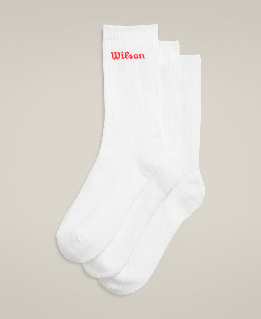 Buy Crew Logo Socks 3-Pack online - Wilson Australia